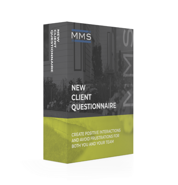 New Client Questionnaire Bundle – Mulder Maintenance and Services